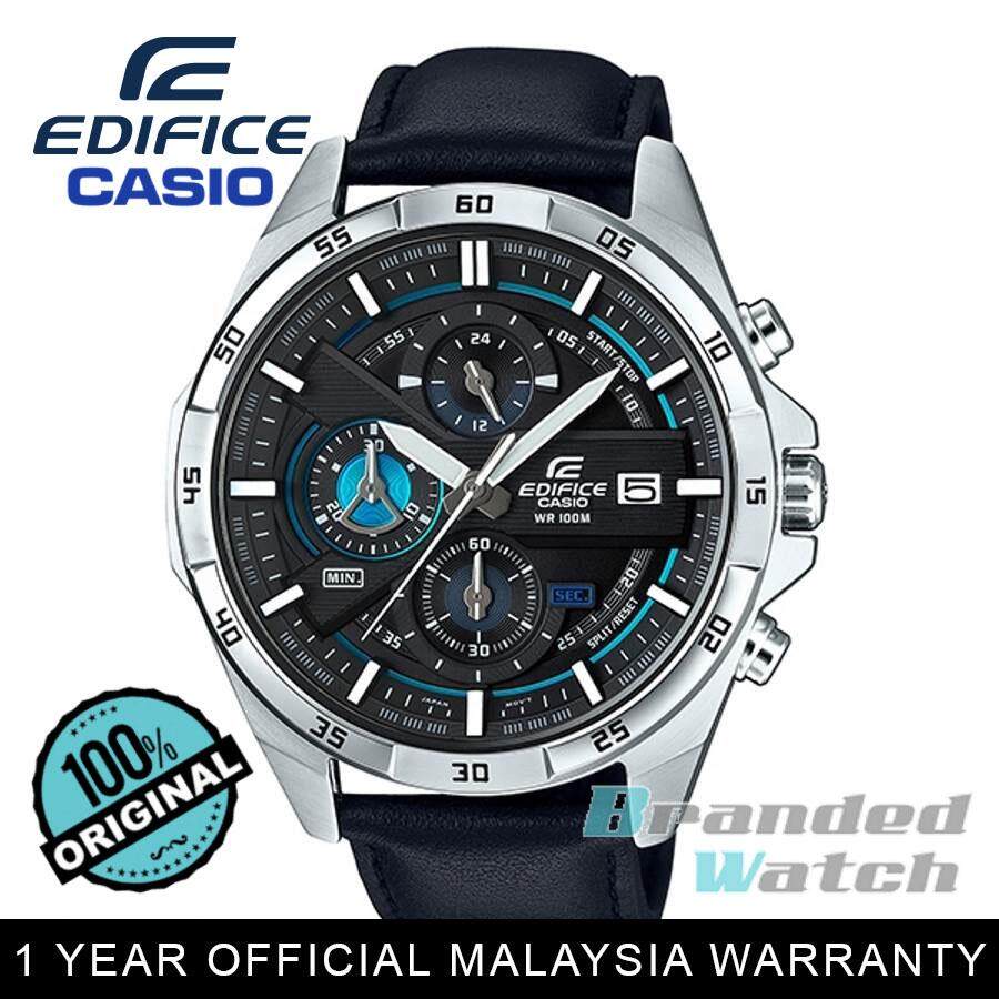 [Marco 2 Years Warranty] Casio Edifice EFR-556L-1A Men's Chronograph ...