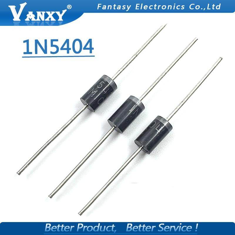 20ชิ้นไดโอดตัวเรียงกระแส IN5404 3A 400V DO 27 1N5404 ...