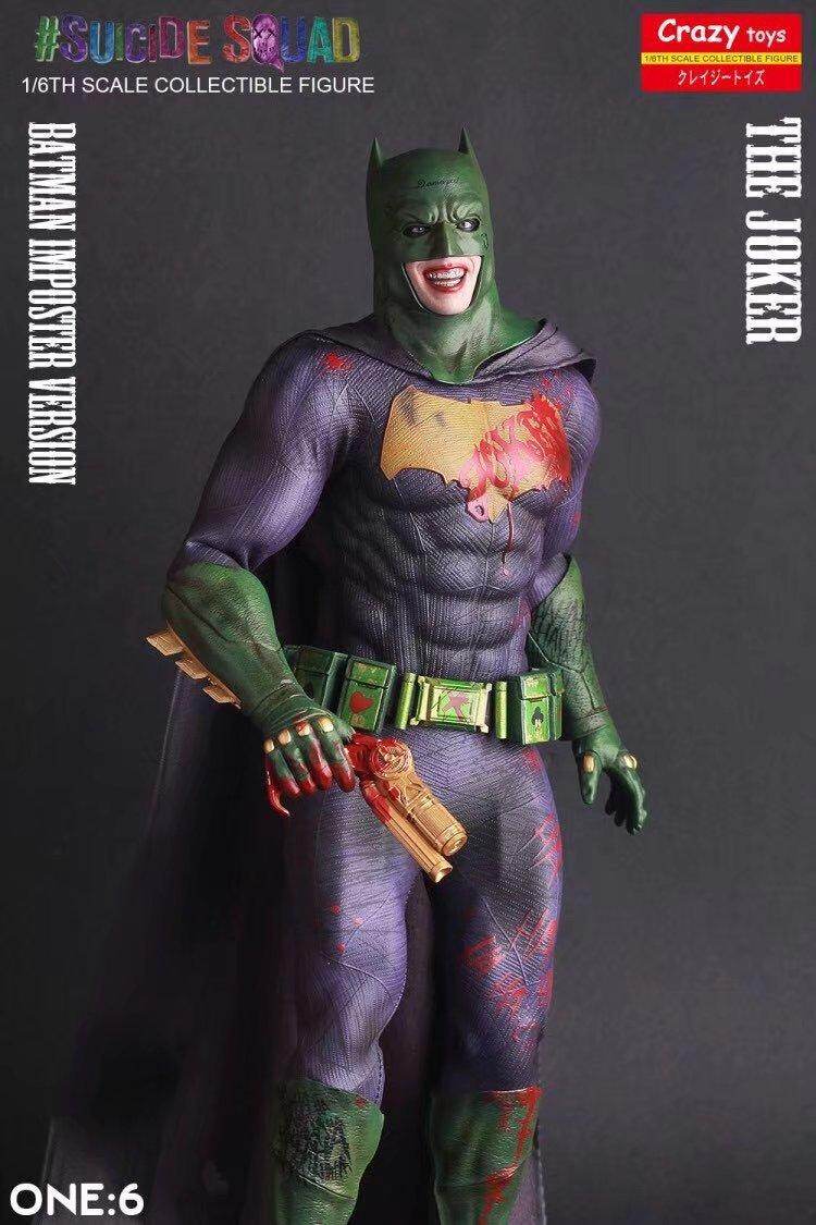 Crazy Toys 1:6 Batman Imposter Ver. Joker Action Figure PVC Toy ...