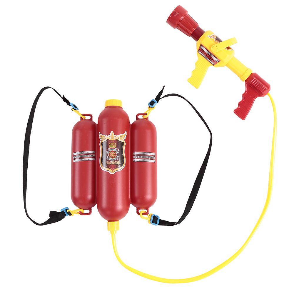 Fireman Toys Backpack Water Spraying Toy Blaster Extinguisher with ...