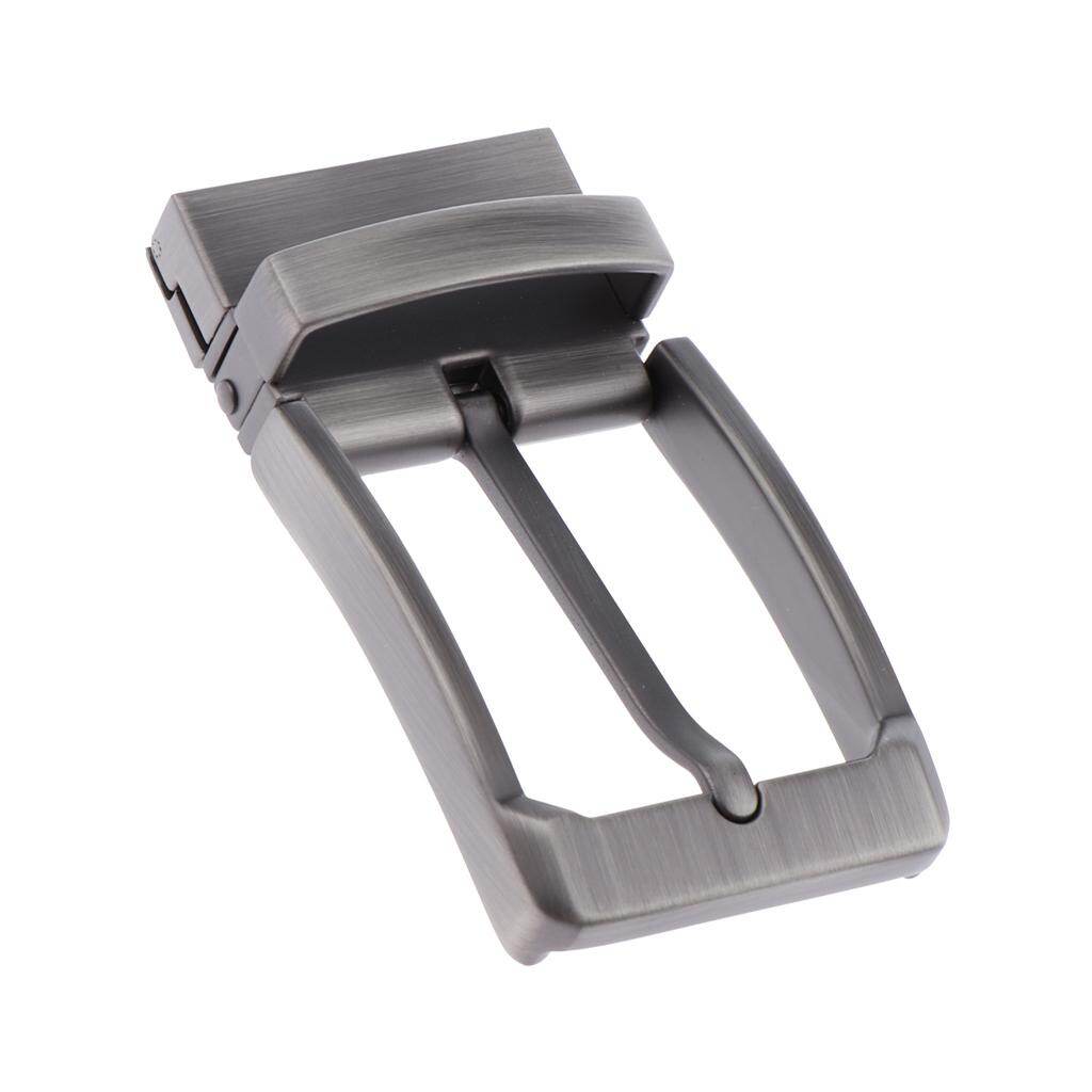 Kloware Reversible Single Prong Rectangular Belt Buckle Metal Pin ...