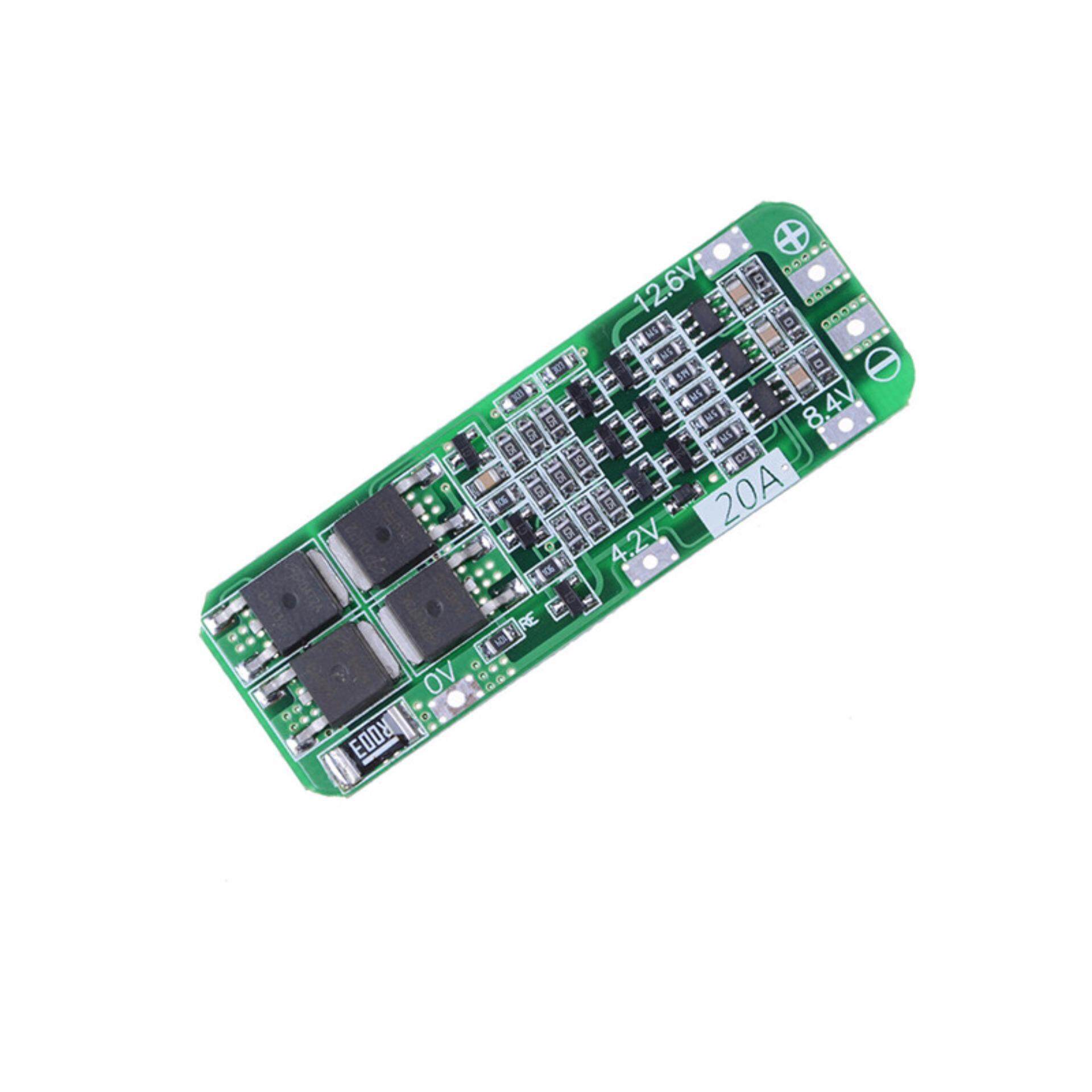 3s 20a 12.6v Cell 18650 Li-Ion Lithium Battery Charger Bms Protection Pcb Board - Beauty Wisdom ...
