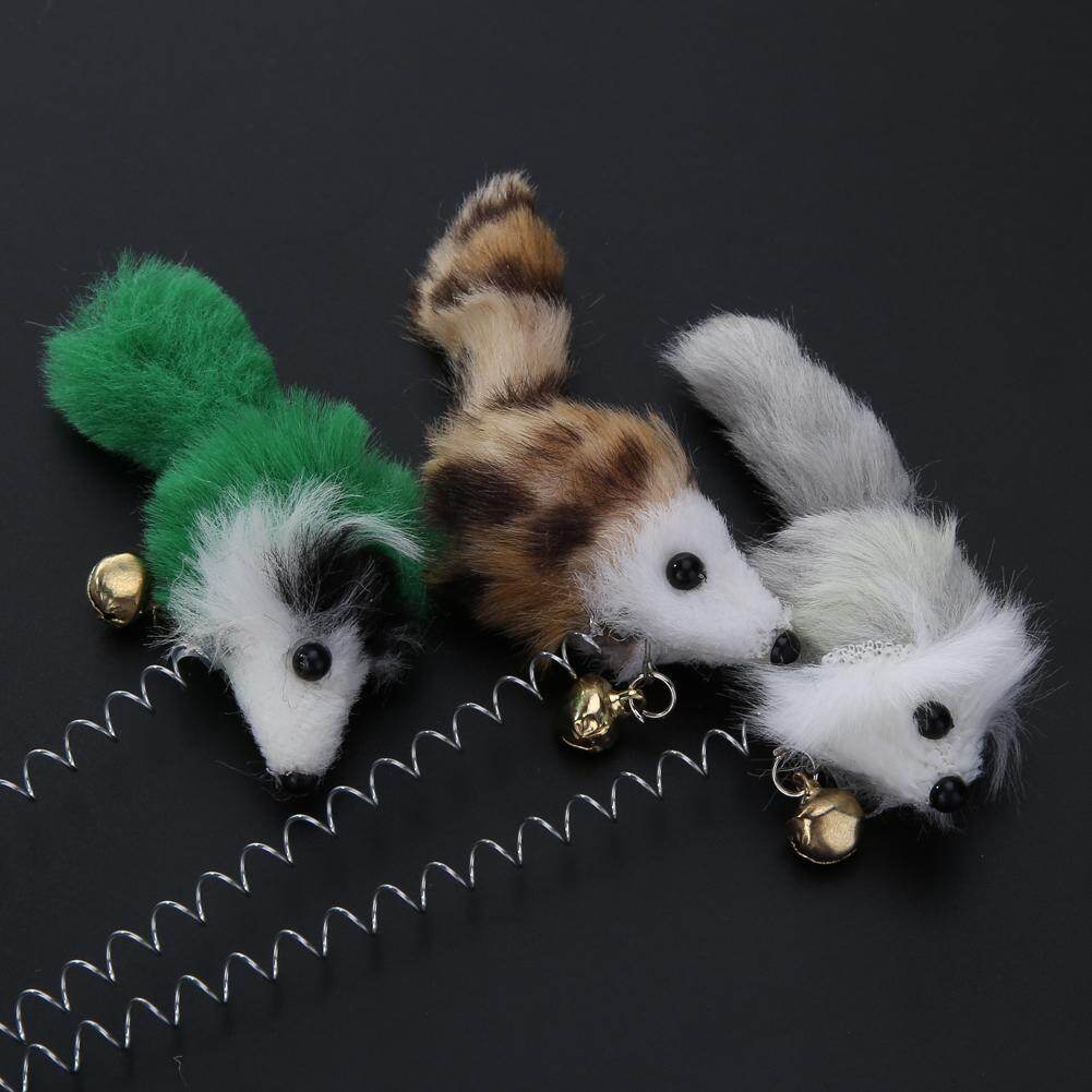 [Uebfashion Hot Selling] Elastic Cat Toys Feather False Mouse Sucker ...