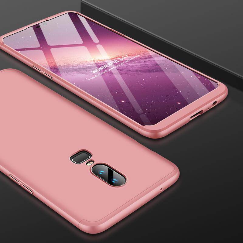 For One Plus 6 Slim 3 in 1 Hybrid Hard Case Full Body 360 Degree ...