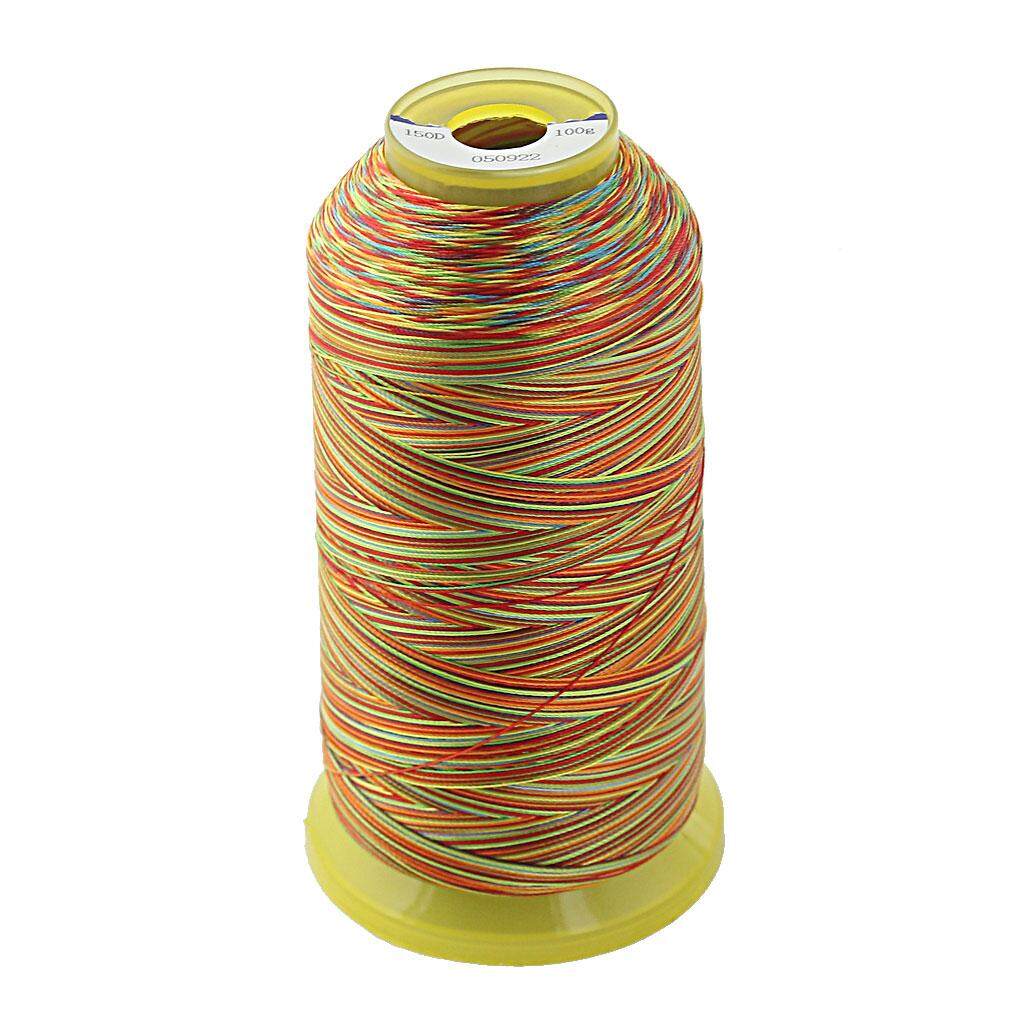 MagiDeal SPOOL Multicolor 150D เย็บหนัง DIY Handwork เชือกเส้นด้าย ...