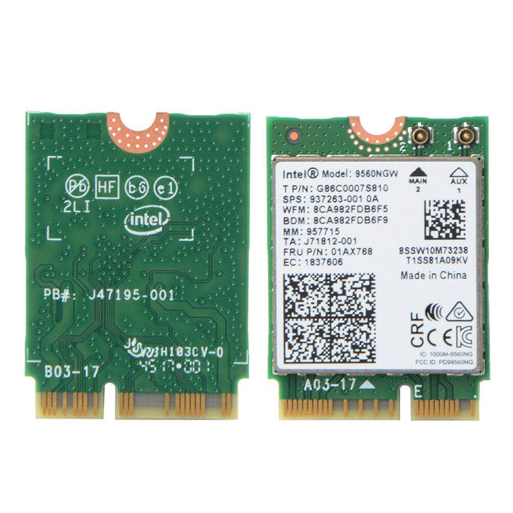 Wireless AC 9560 Intel 9560NGW 802 11ac NGFF Dual Band 2 4G 5G Wireless AC 9560 Intel 9560NGW 802 11ac NGFF Dual Band 2 4G 5G