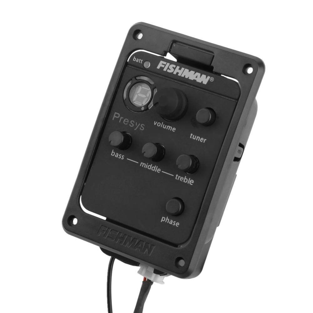 Acoustic Guitar EQ Equalizer Onboard Preamp Pickup Tuner for FISHMAN ...