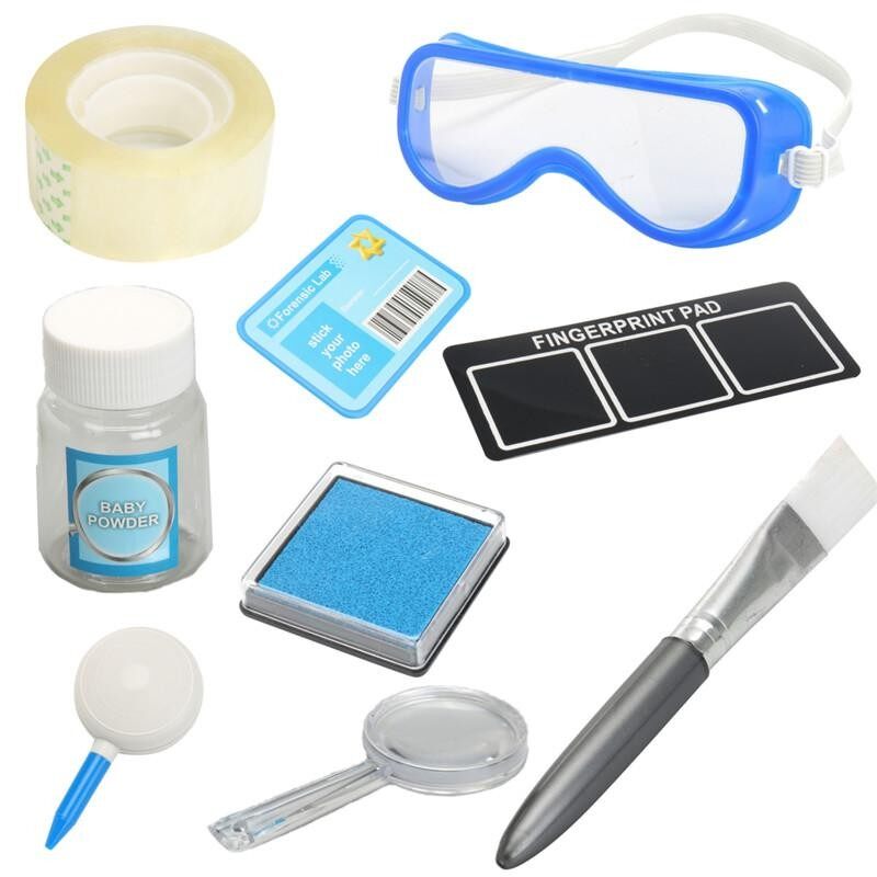 Detective Game Fingerprint Verification Analysis Kit Kid Science ...