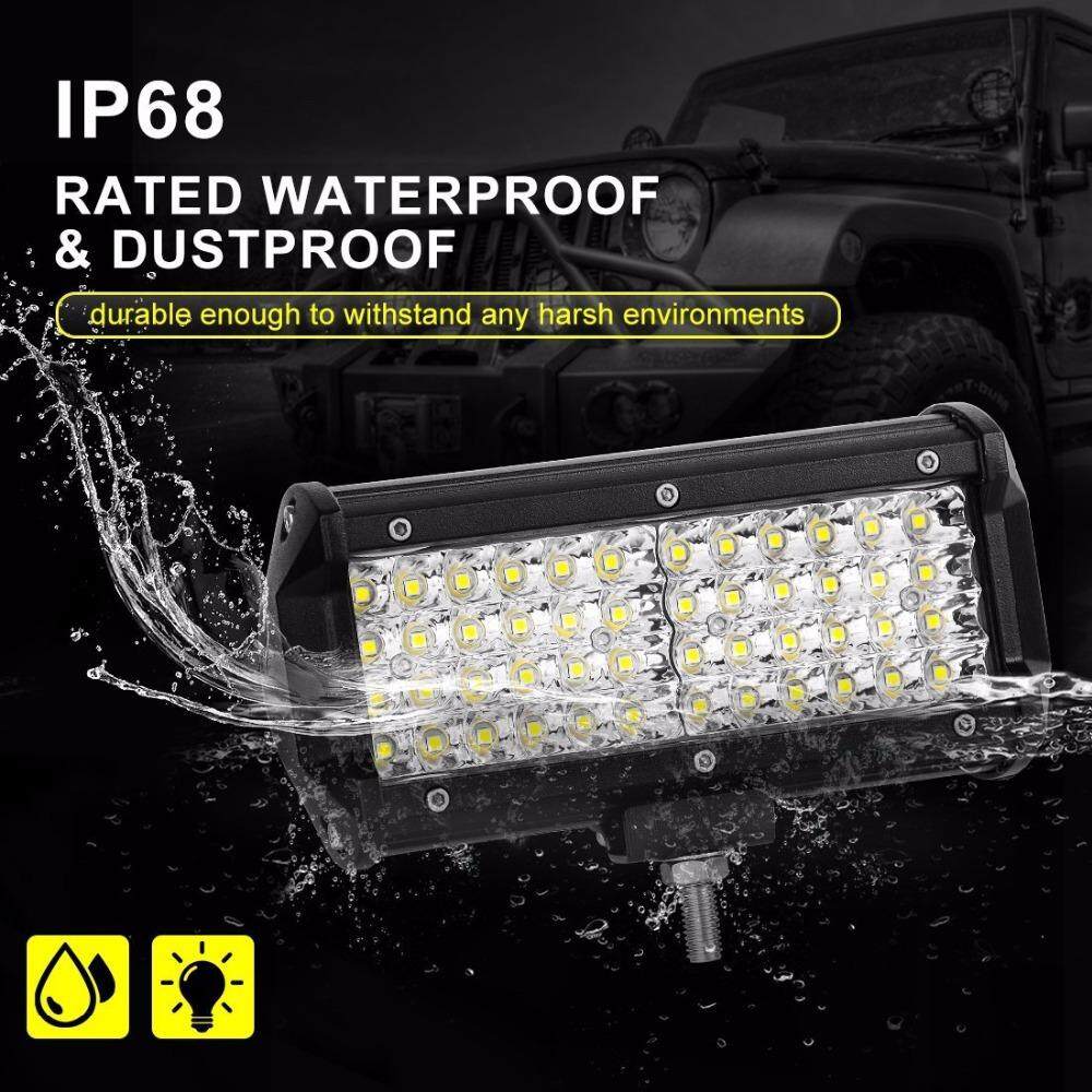 Car Styling LED Spot Flood Work Light Worklight 9-32V 4WD 12 volt led ...