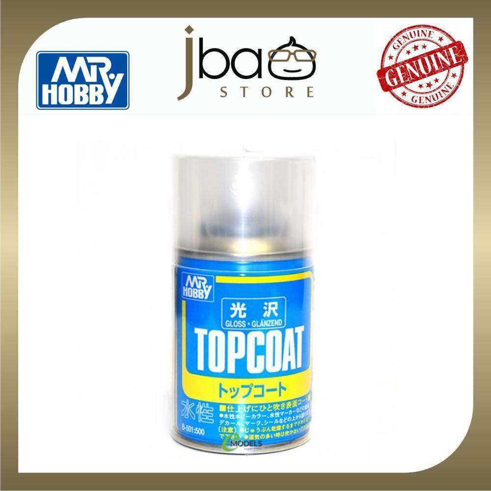 Mr. Hobby MR.TOP COAT Top coat aqueous spray gloss Topcoat B501 GSI ...