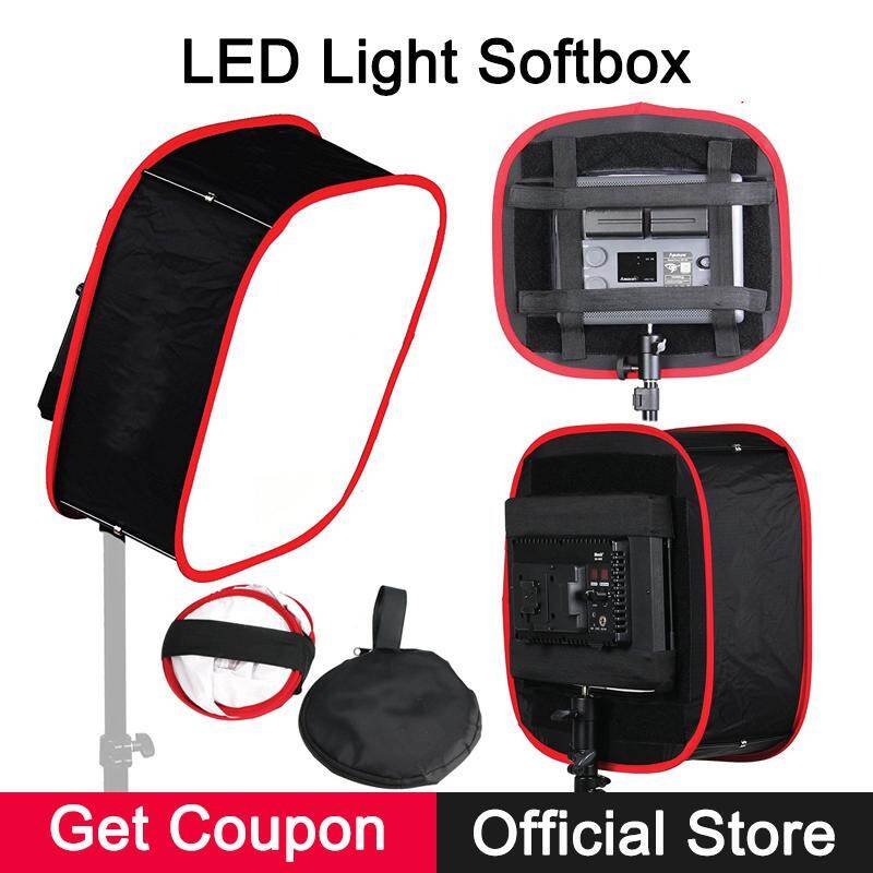 LED วิดีโอเติมแสงแผง softbox D iffuser กล่องกรองนุ่มสำหรับ Yongnuo ...