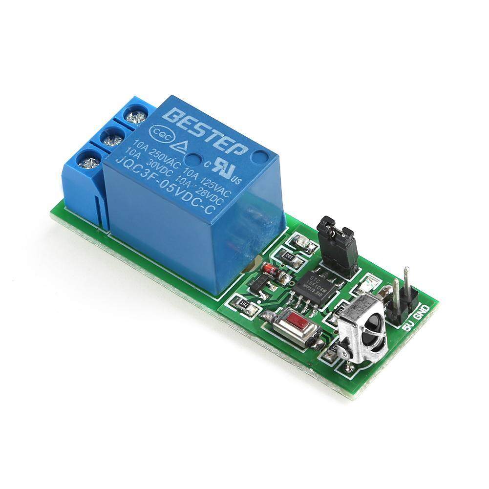 happydeals1 Channel 5V LED IR Infrared Remote Control Relay Module ...