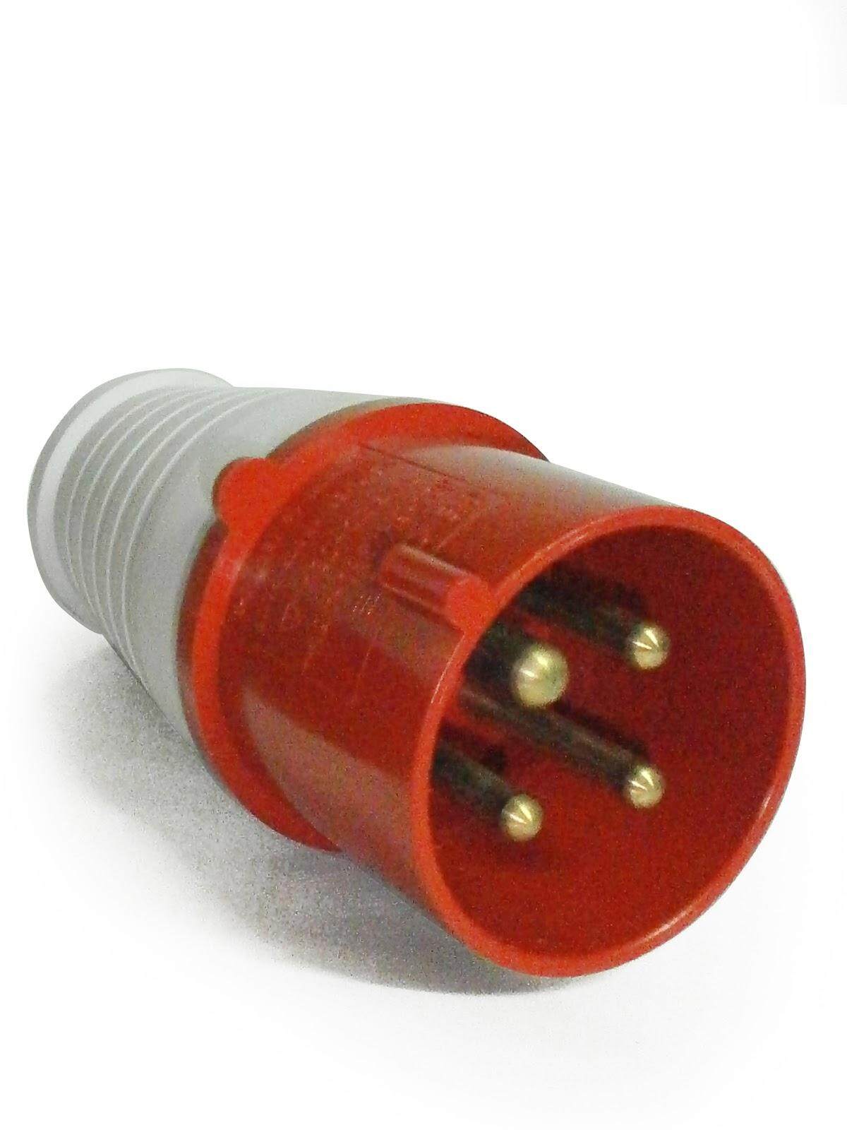 CEE 024 32A 4 PIN INDUSTRIAL PLUG (RED) IP44 | Lazada