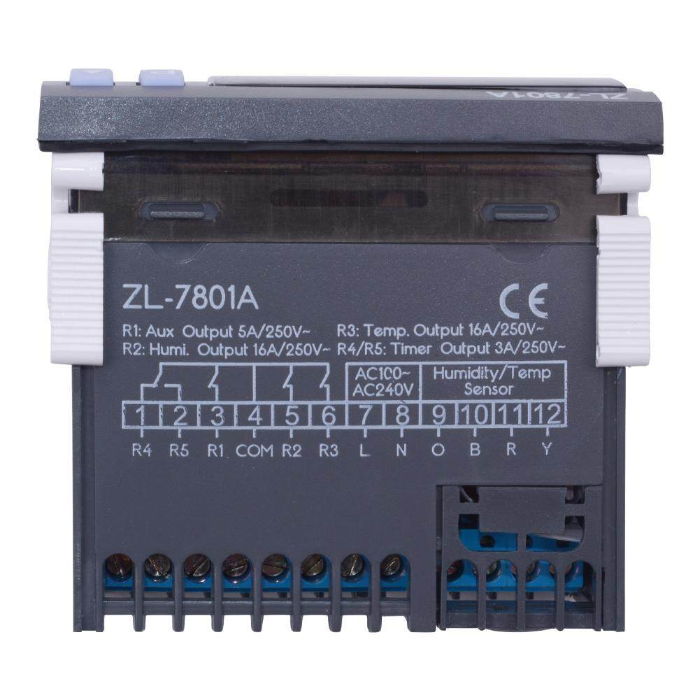 ZL-7801A ตัวควบคุมอุณหภูมิความชื้นเครื่องเพาะอัตโนมัติเครื่องฟัก ...