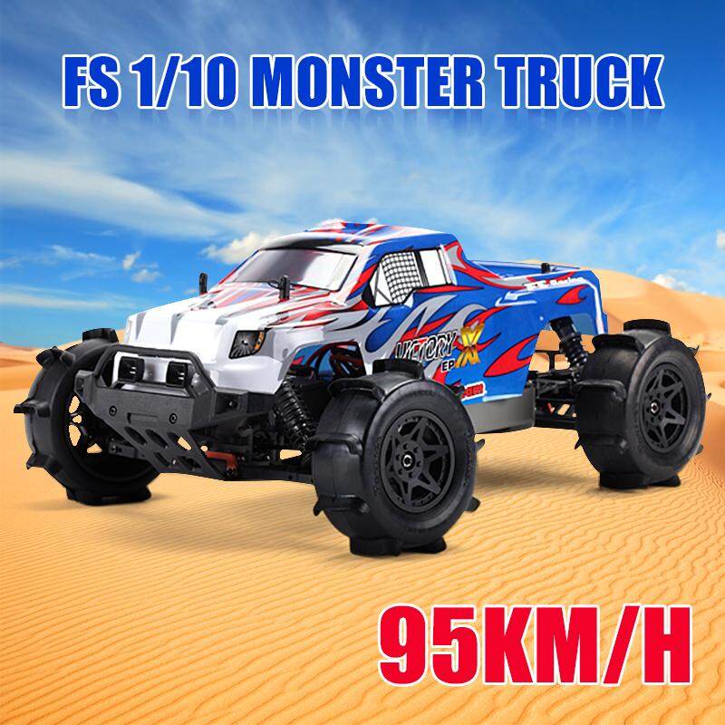 FS-53692 1:10 2.4G 4WD Brushless รถบิ๊กฟุตรถแข่งบังคับรีโมทของเล่น 95 ...
