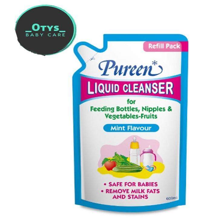 Pureen Liquid Cleanser 600ml (Mint) | Lazada