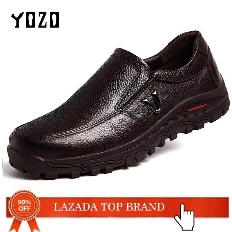 YOZO Big Size 38-48 Genuine Leather Formal Mens Shoes Dress Italian ...