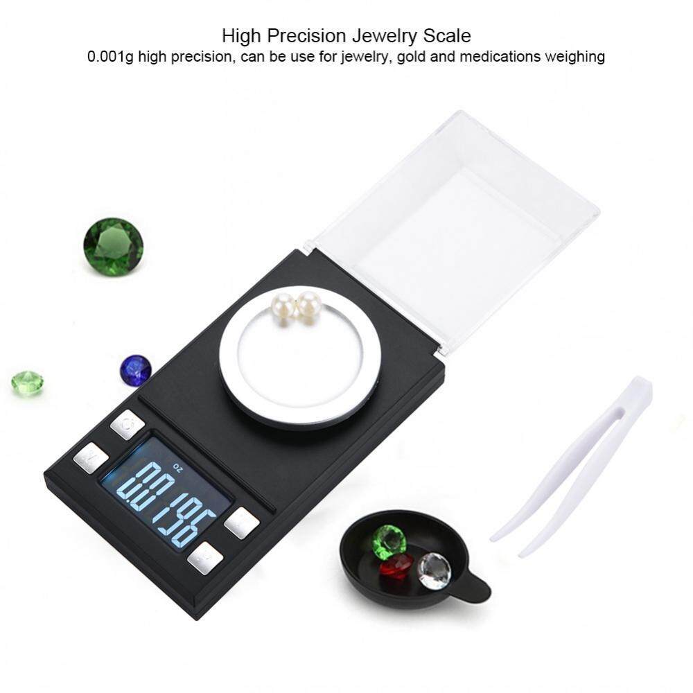 Portable LCD Digital Electronic Pocket Scale High Precision 0.001g ...