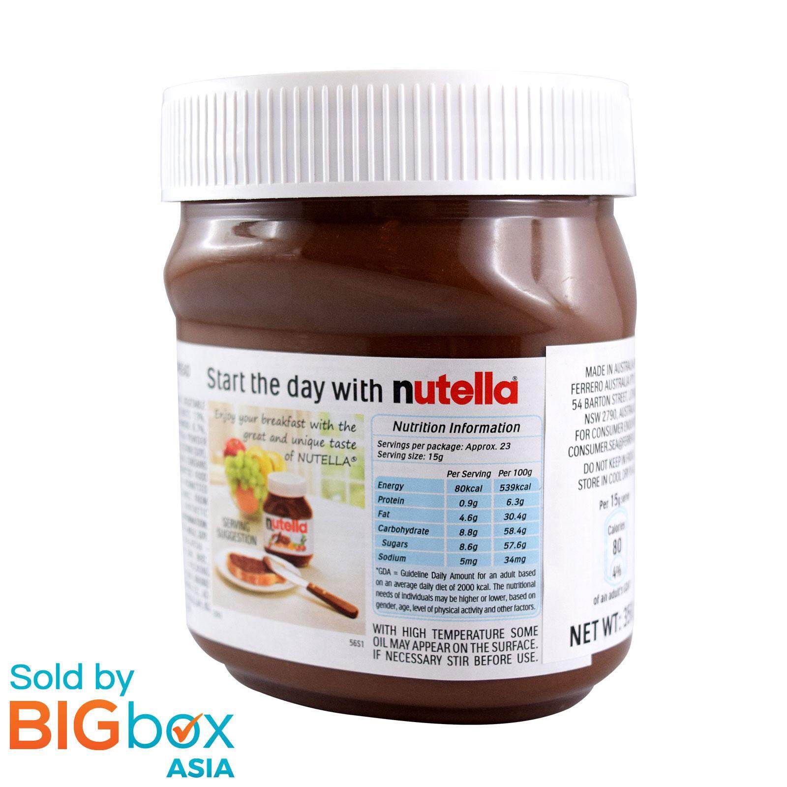 Nutella Nutrition Label Australia | Besto Blog