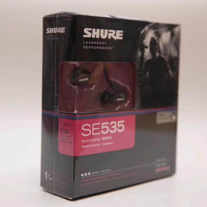 SHURE SE535เมทัลลิบรอนซ์BundlการแยกเสียงหูฟังสำหรับiPhone Androidแล็ปท็ ...