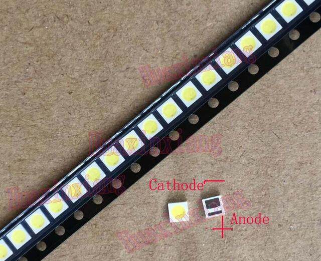 100 ชิ้น Everlight 3030 SMD LED 1 วัตต์ 6 โวลต์เย็นสีขาวทีวีไฟหลังจอ ...