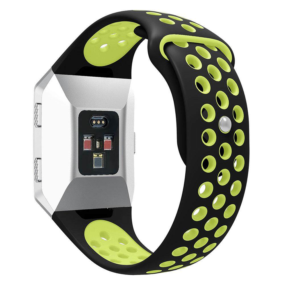 YBC Watch Band Silicone Replacement Strap Wristband for Fitbit Ionic ...