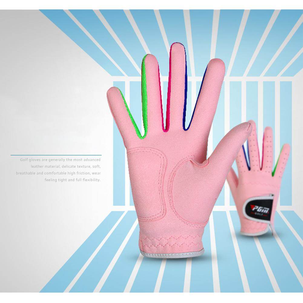 1 pair of Kids Golf Gloves Left/Right Hand Anti-skid Glove For Outdoor ...