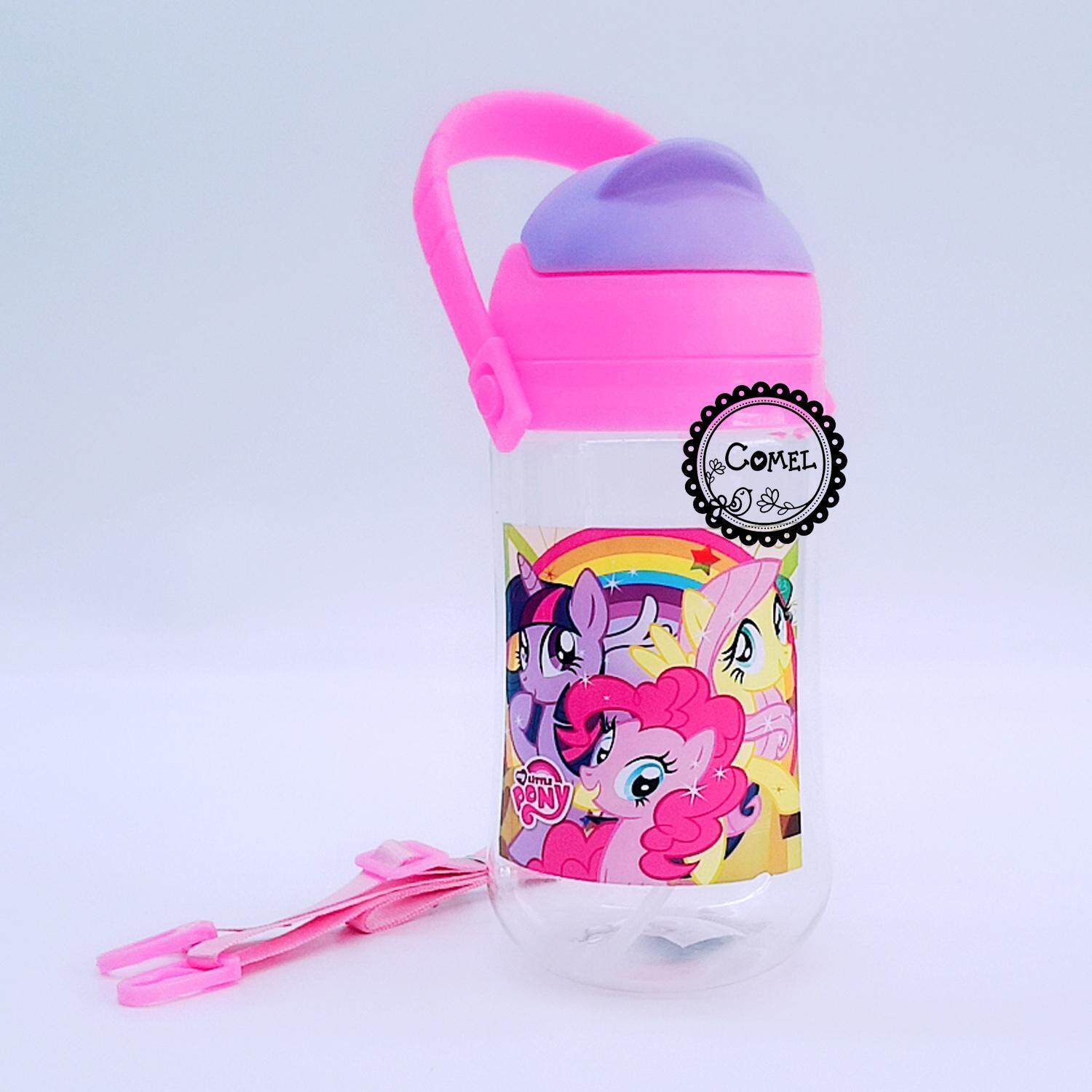 Comel My Little Pony Water Bottle with Straw | Lazada