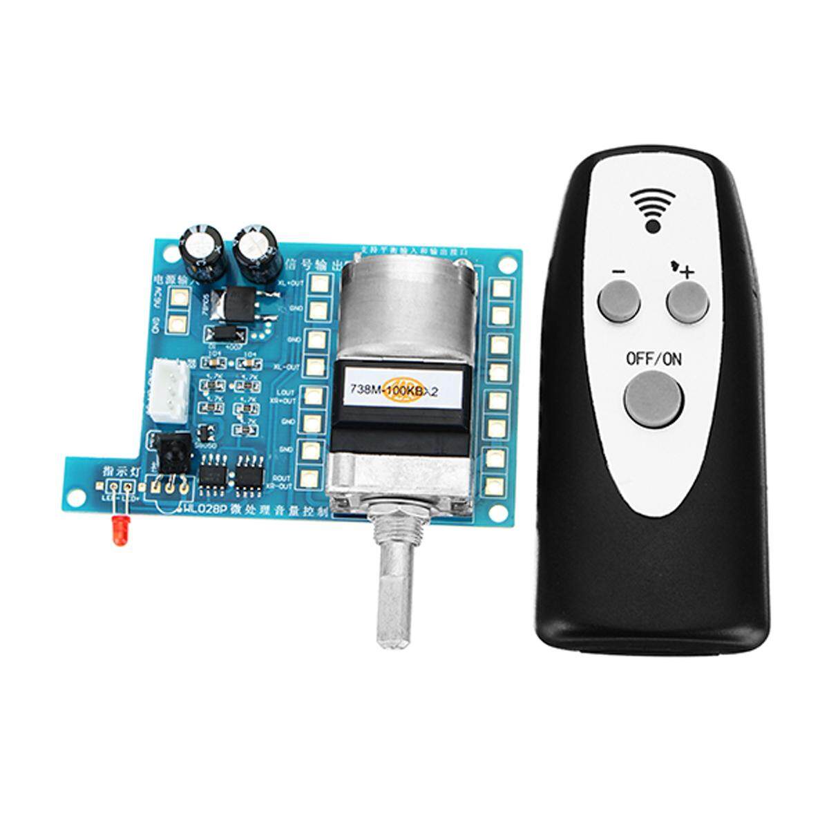 AC/DC 9V Infrared Remote Controller Board ALPS Pre Potentiometer Volume ...