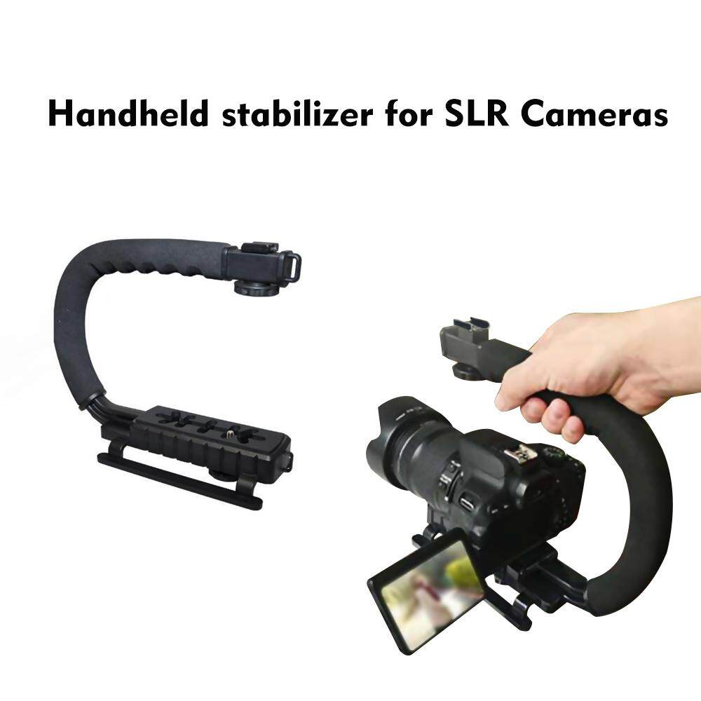 DV Hand Held C-Shaped Shooting Video Stabilizer Hand-held Stabilizing ...