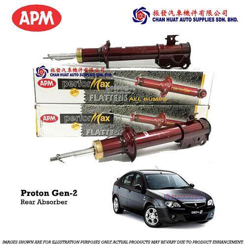 Proton Gen2 Gen-2 Persona 2007~ APM Performax Shock Absorbers Sport ...