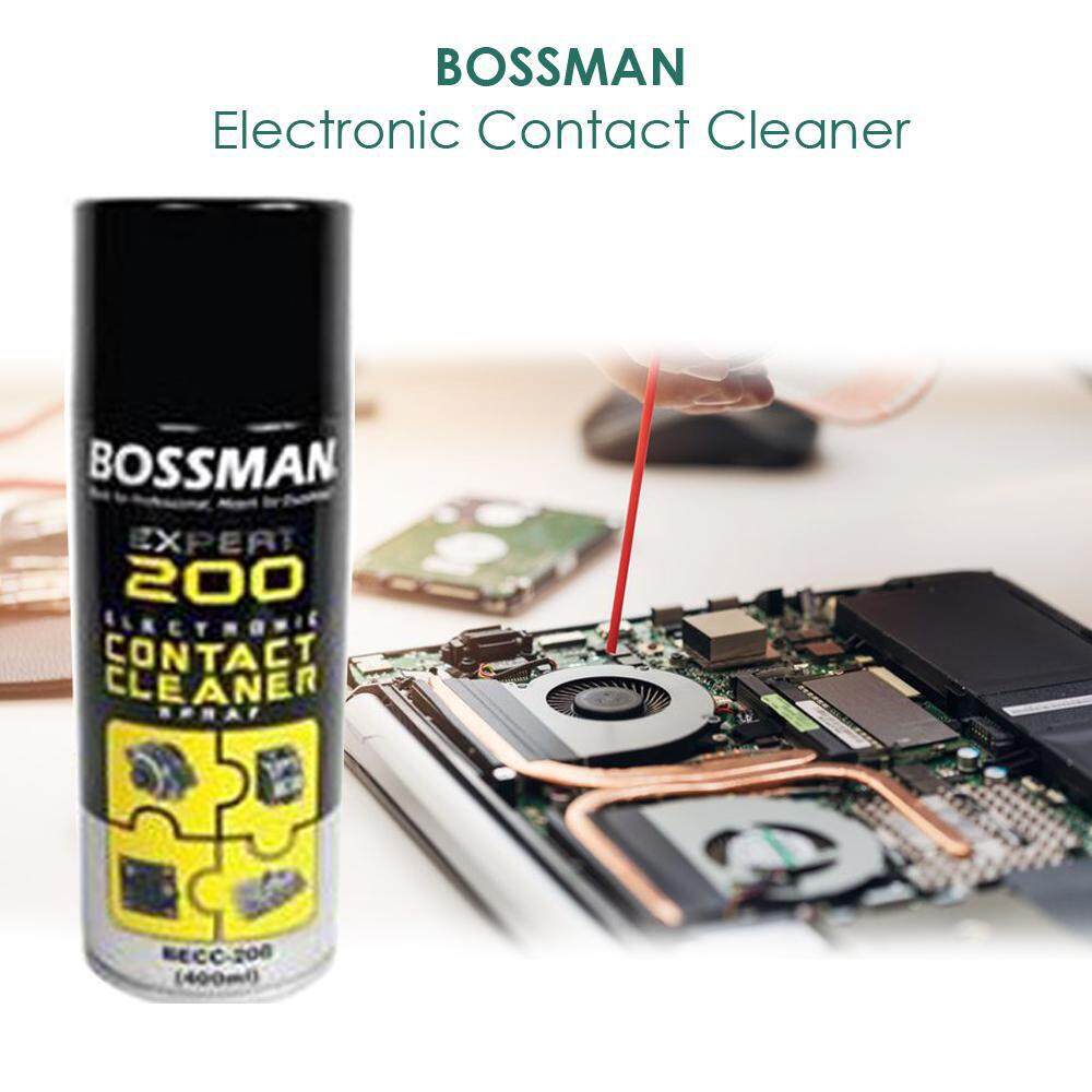 BOSSMAN ELECTRONIC CONTACT CLEANER SPRAY 400ML | Lazada