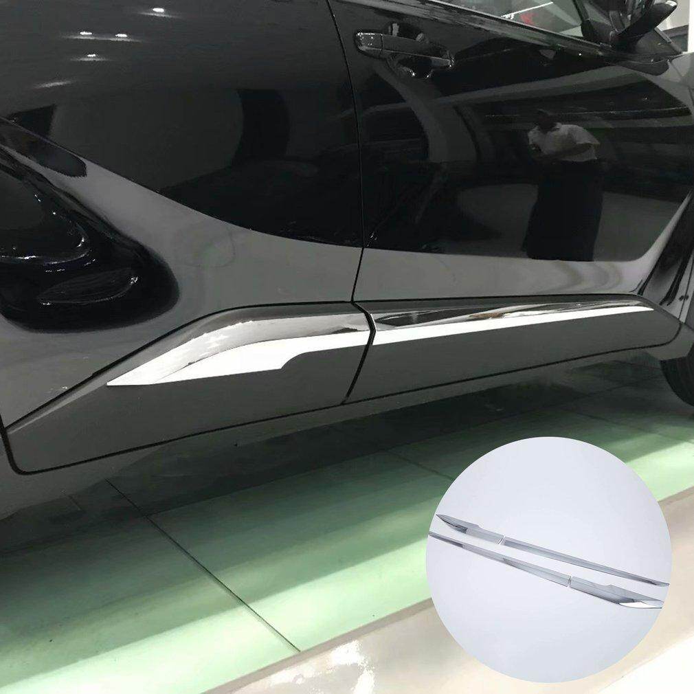 FCU สำหรับ Toyota C-HR CHR 2016 2017 รถประตูข้างรถ Trim อุปกรณ์โครเมี่ ...