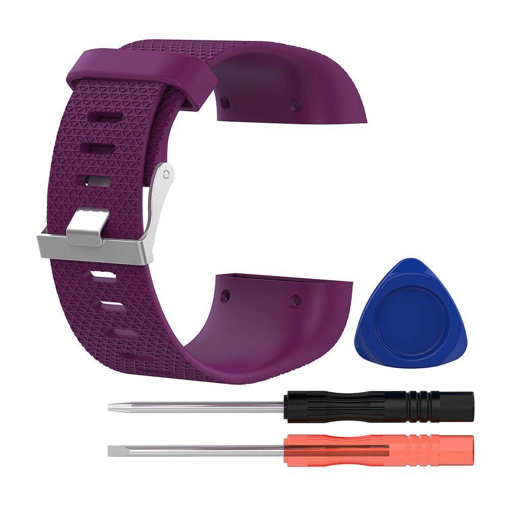 Large Soft Silicone Band Wrist Strap Replacement Part For Fitbit Surge ...