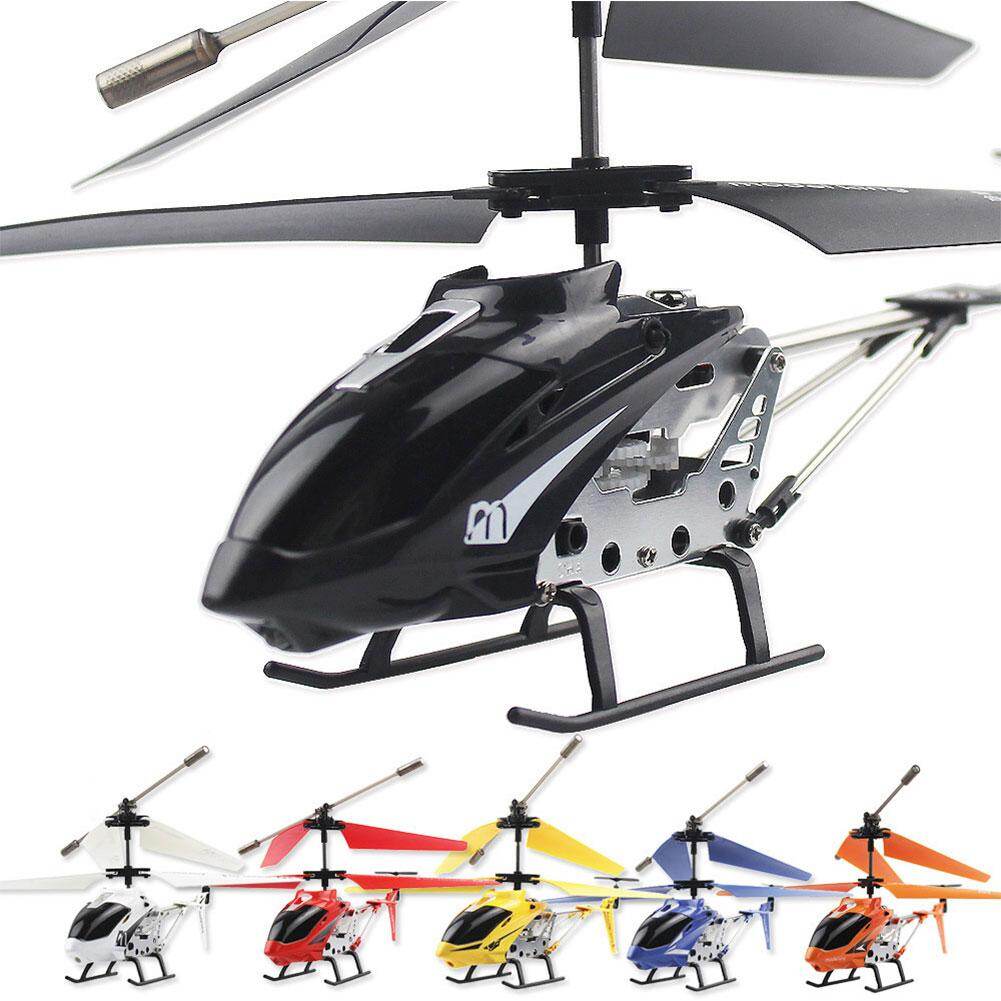 3.5 Channel Alloy Crash Resistant Mini RC Helicopter with Gyroscope and ...