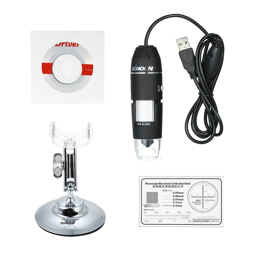 KKmoon 1600X Magnification USB Digital Microscope with OTG Function ...