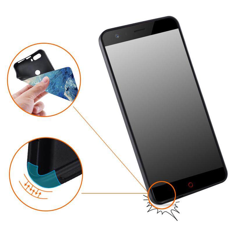 สำหรับ Nubia Z17S/Nx595j 5.73 นิ้วกรณี 3D บรรเทาซิลิโคนการ์ตูน TPU Anti - KNOCK กันกระแทกฝาหลัง ...