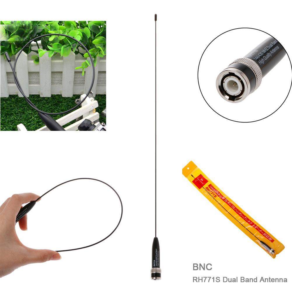 BNC Antenna Ultra-thin RH771S VHF+UHF for Icom IC-V8 IC-V80 Radio Kenwood - itechcool - ThaiPick