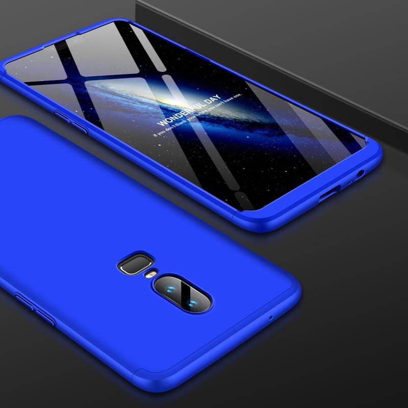 For One Plus 6 Slim 3 in 1 Hybrid Hard Case Full Body 360 Degree ...