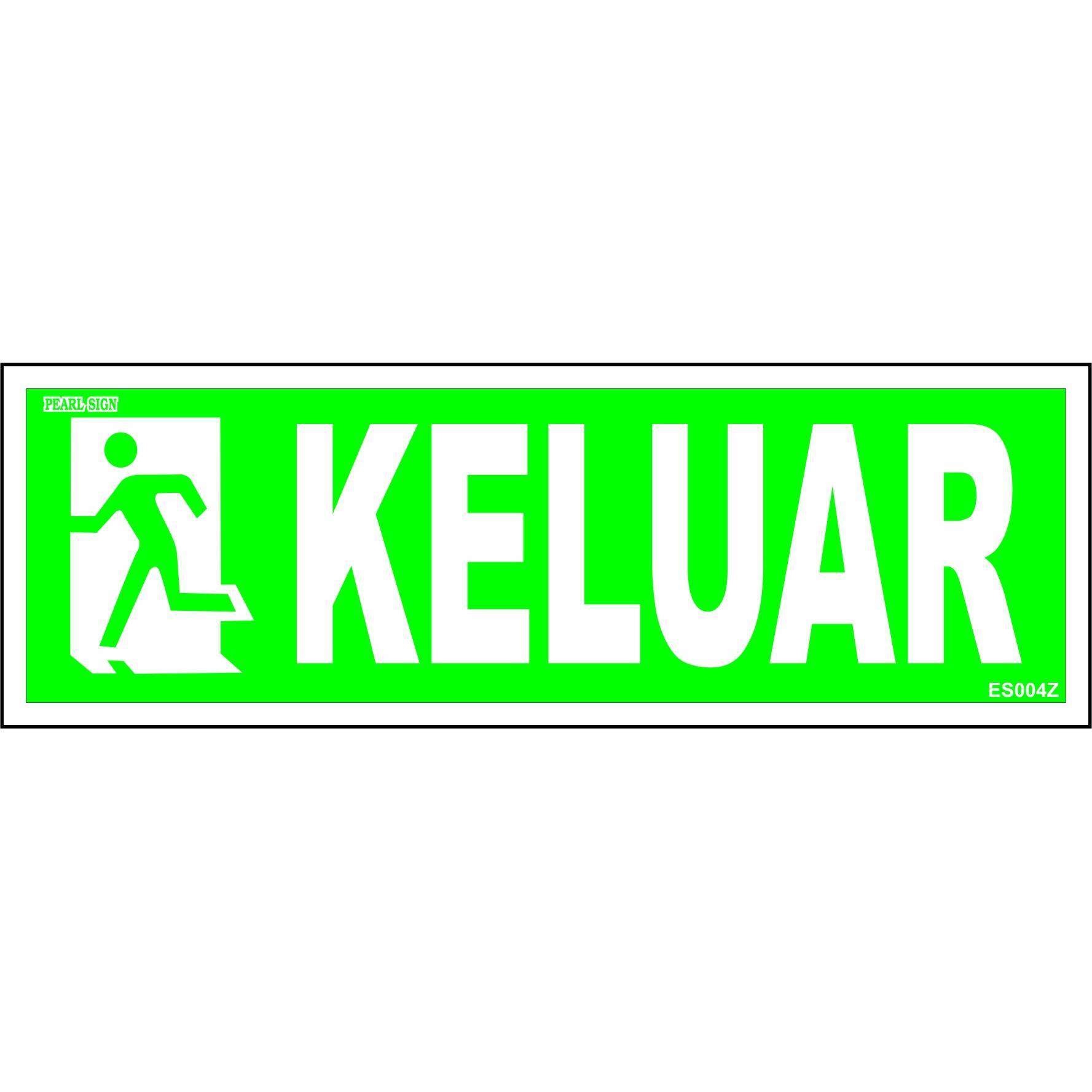 Keluar Logo Econlite Le 908 Led Self Contained Emergency Keluar Sign