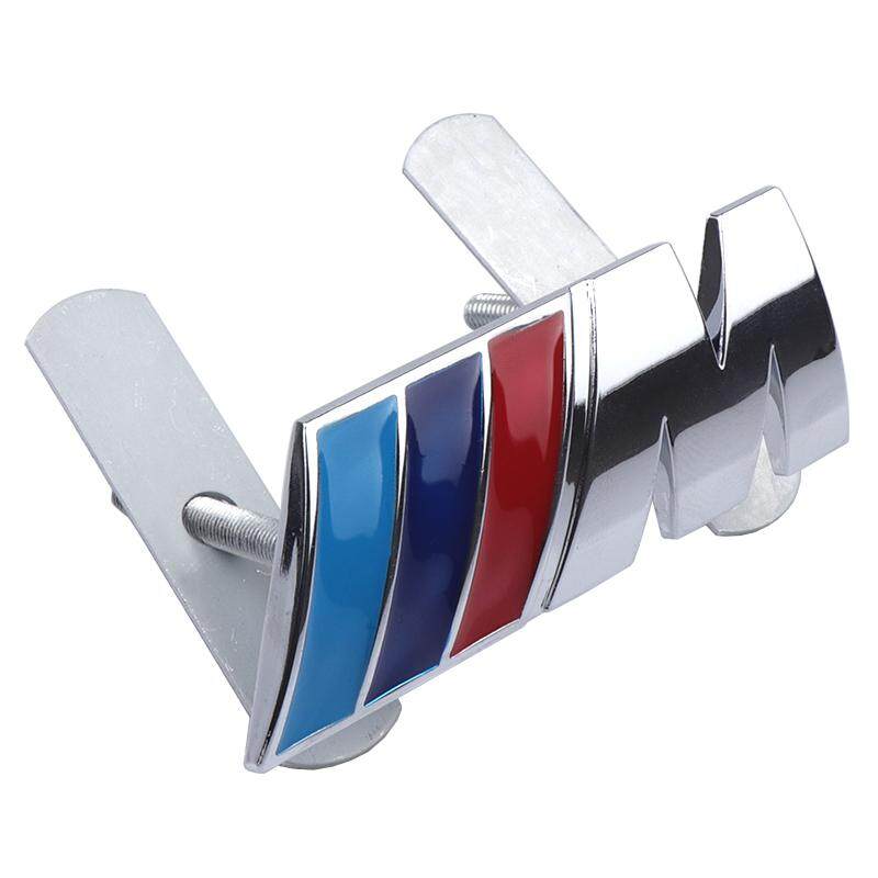 1 Set Metal Chrome Badge M M Power Car Front Grille emblem For BMW M M3 ...