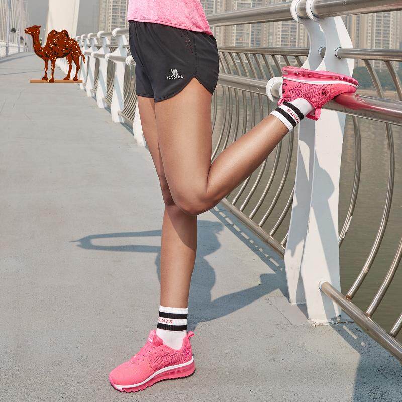 Camel Women Sports Shorts fast drying loose anti-exposure running pants ...