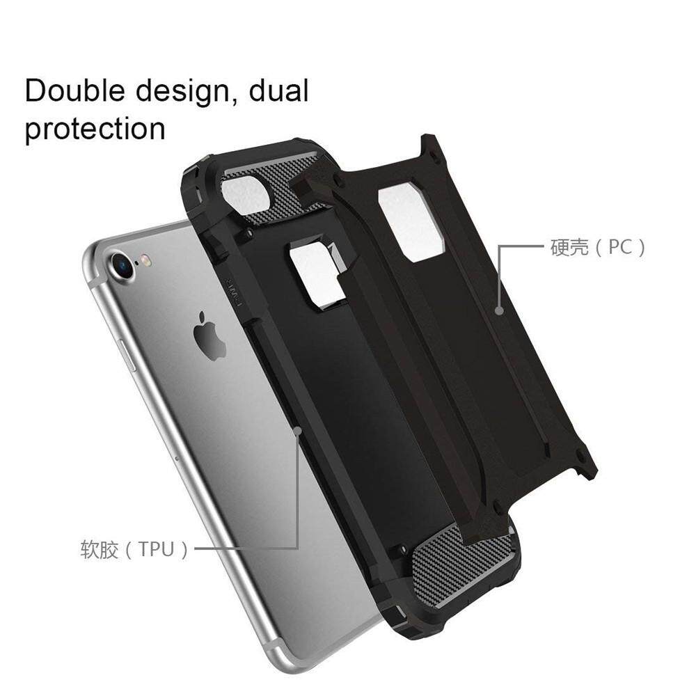 iPhone 8 Case, iPhone 7 Phone Case, Hard Rugged Hybrid Armor Protective ...