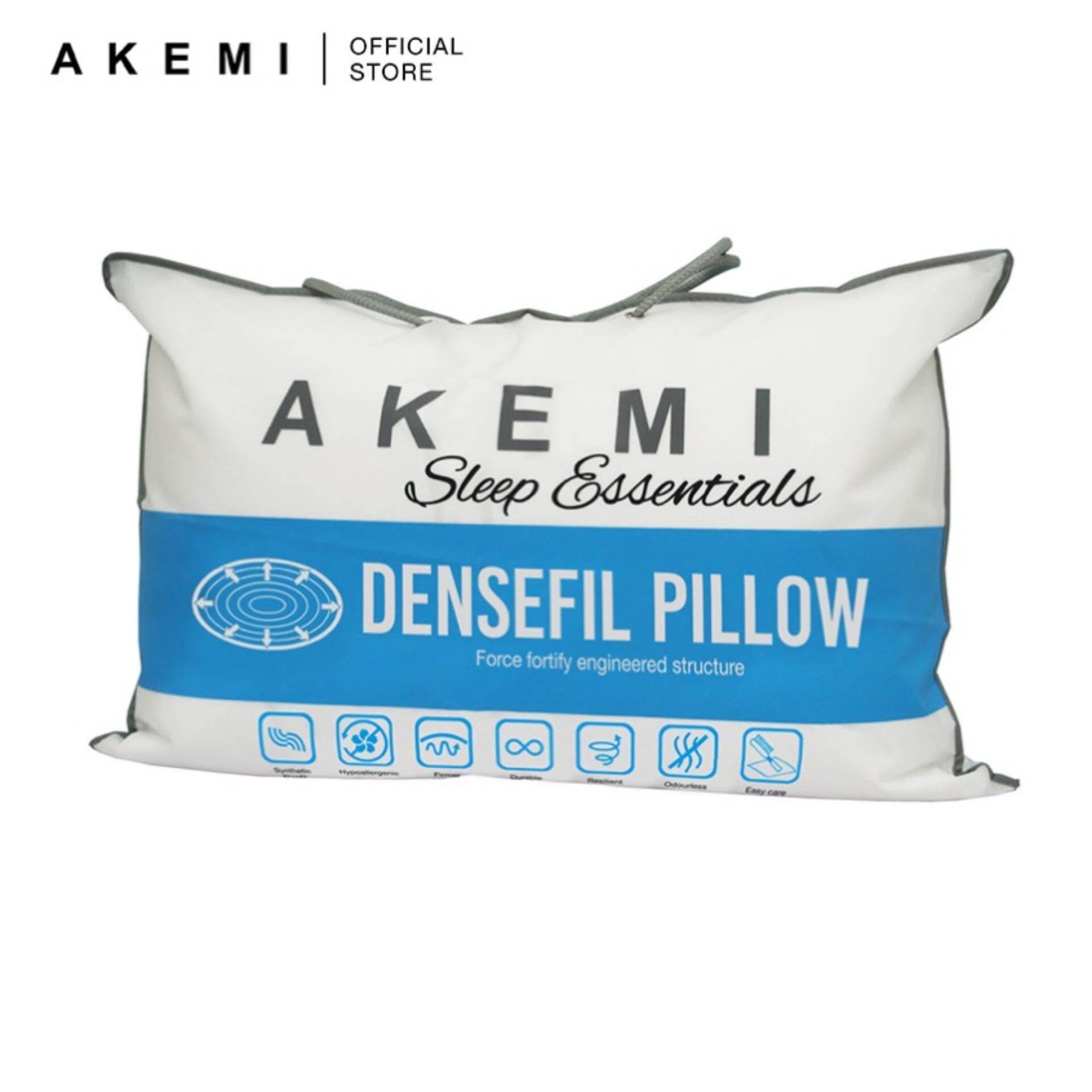 AKEMI Sleep Essentials Densefil Pillow | Lazada