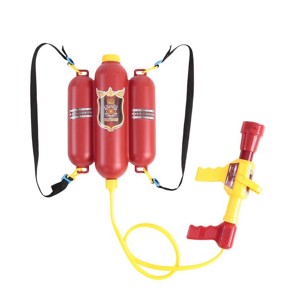 Fireman Toys Backpack Water Spraying Toy Blaster Extinguisher with ...