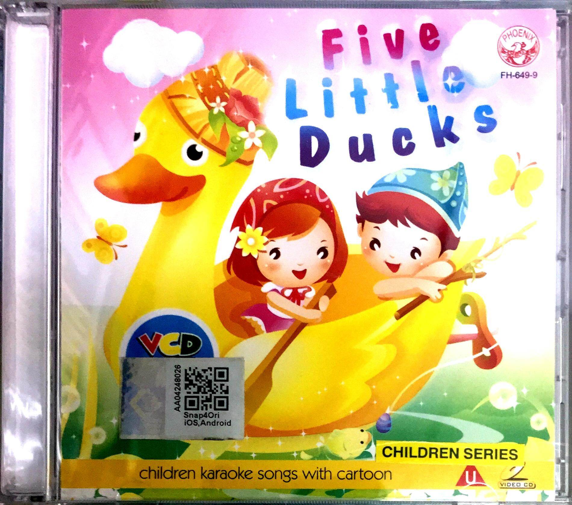 CHILDREN SERIES FIVE LITTLE DUCKS (KARAOKE VCD - ENGLISH) CHILDREN ...