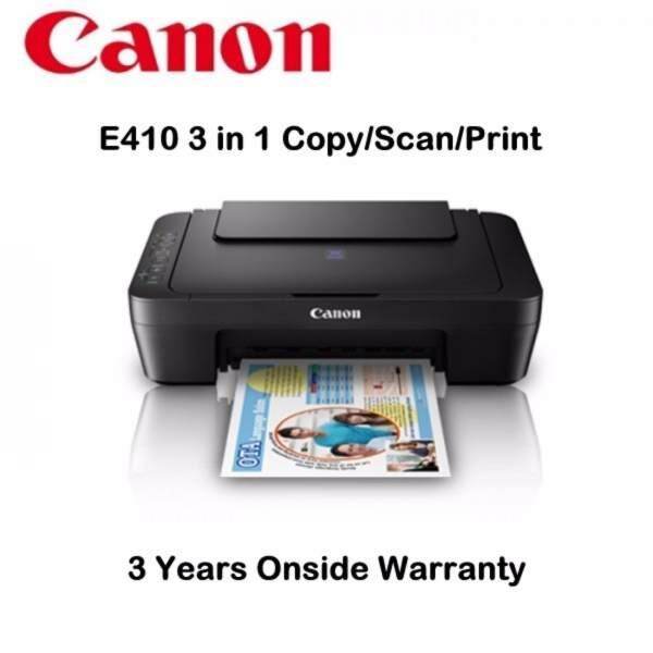Canon PIXMA E410 All-In-One Colour Printer (Print,Scan,Copy) | Lazada