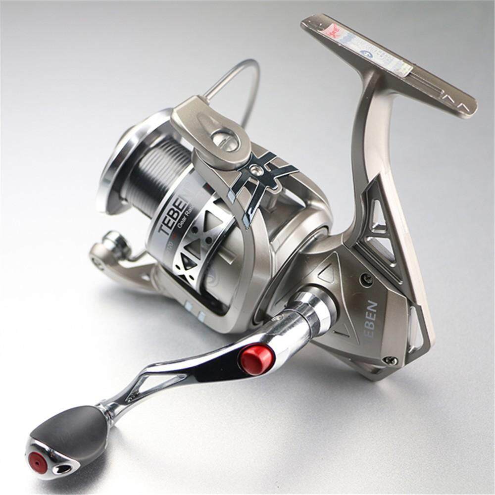 พิเศษรอกตกปลาGts Spinningล้อยาวระยะทางล้อสายเบ็ดเบ็ดตกปลาทะเลโลหะลวดคัพ ...