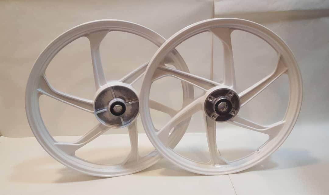 666 SPORT RIM • WAVE125 (WHITE) WITH DISC | Lazada