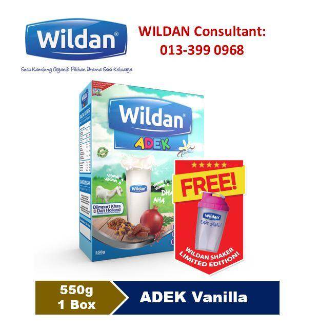 Wildan Susu Kambing ADEK Vanilla 550g (Free Shaker) | Lazada